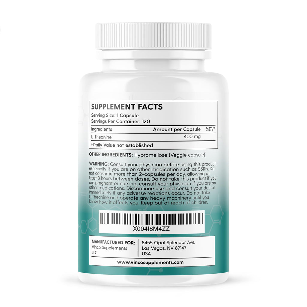 Vegan capsules for calm and sleep
