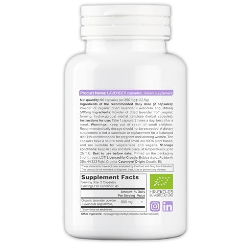 vegan capsules for calm mind