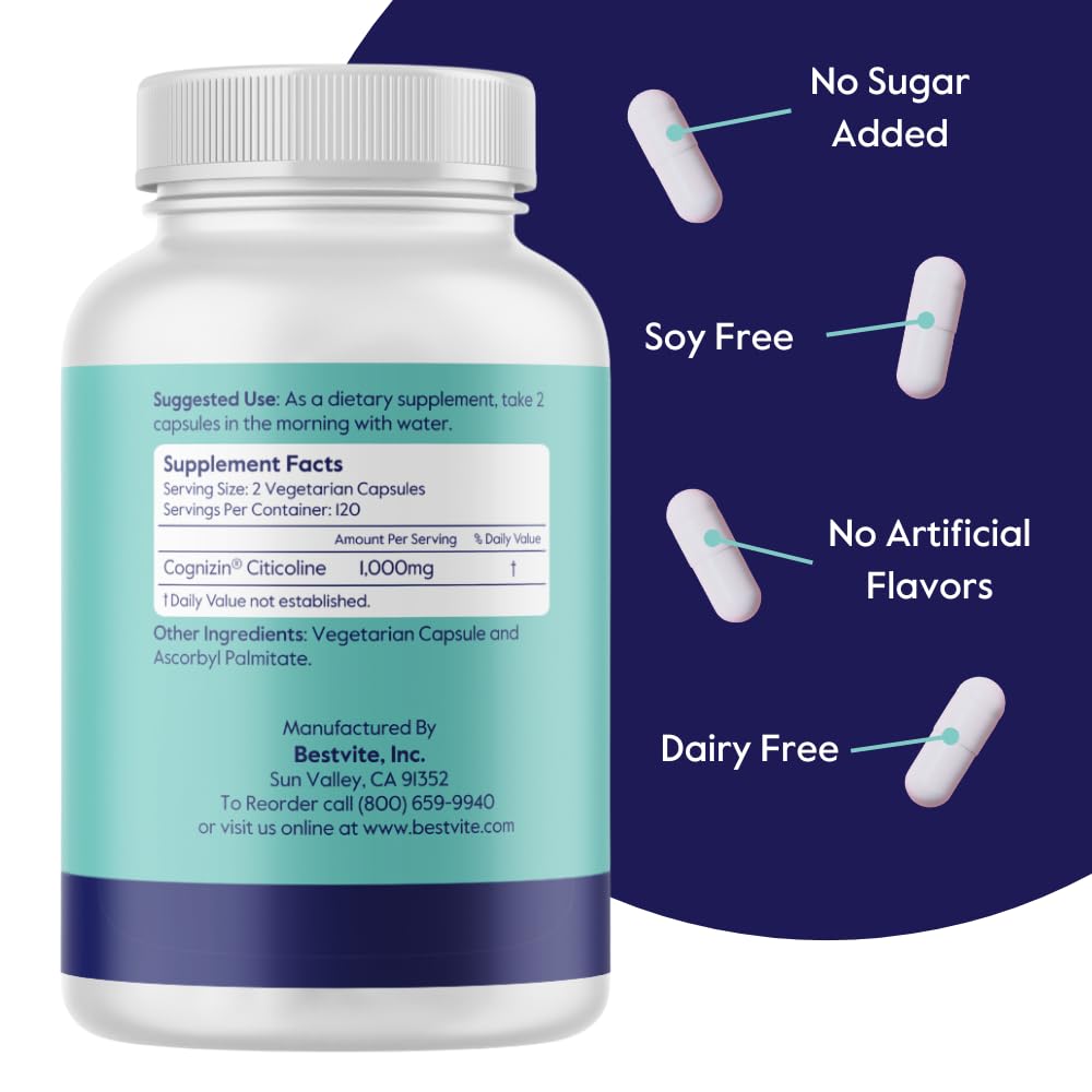 Vegan capsules for cognitive support