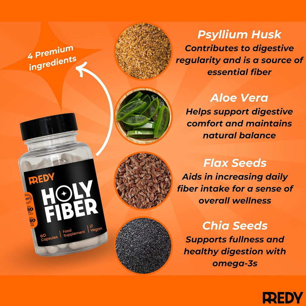 vegan capsules for daily fiber