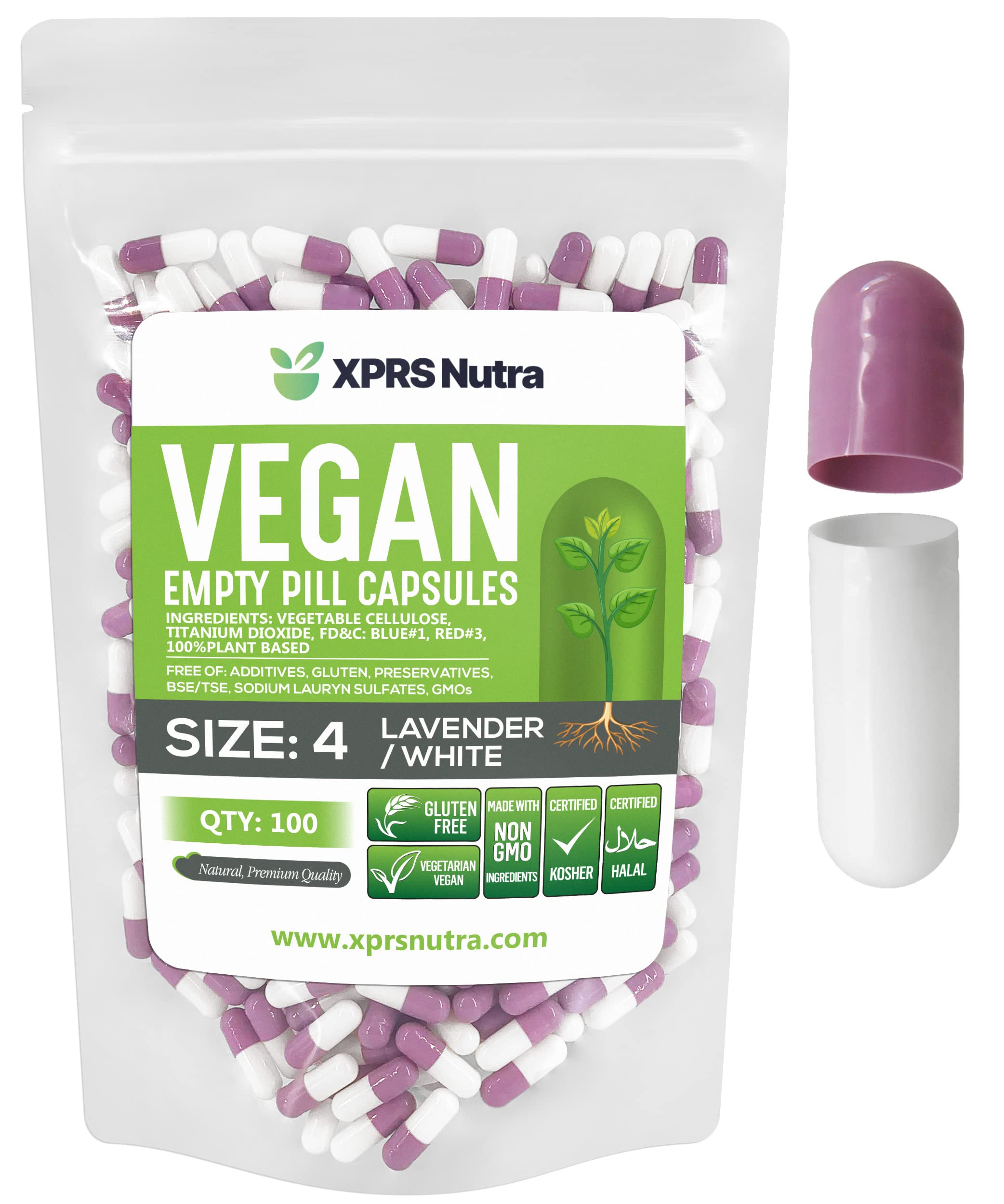 vegan capsules for DIY supplements