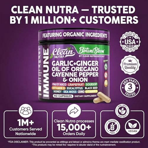 Vegan capsules for healthy immune function
