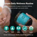 Vegan capsules for healthy living