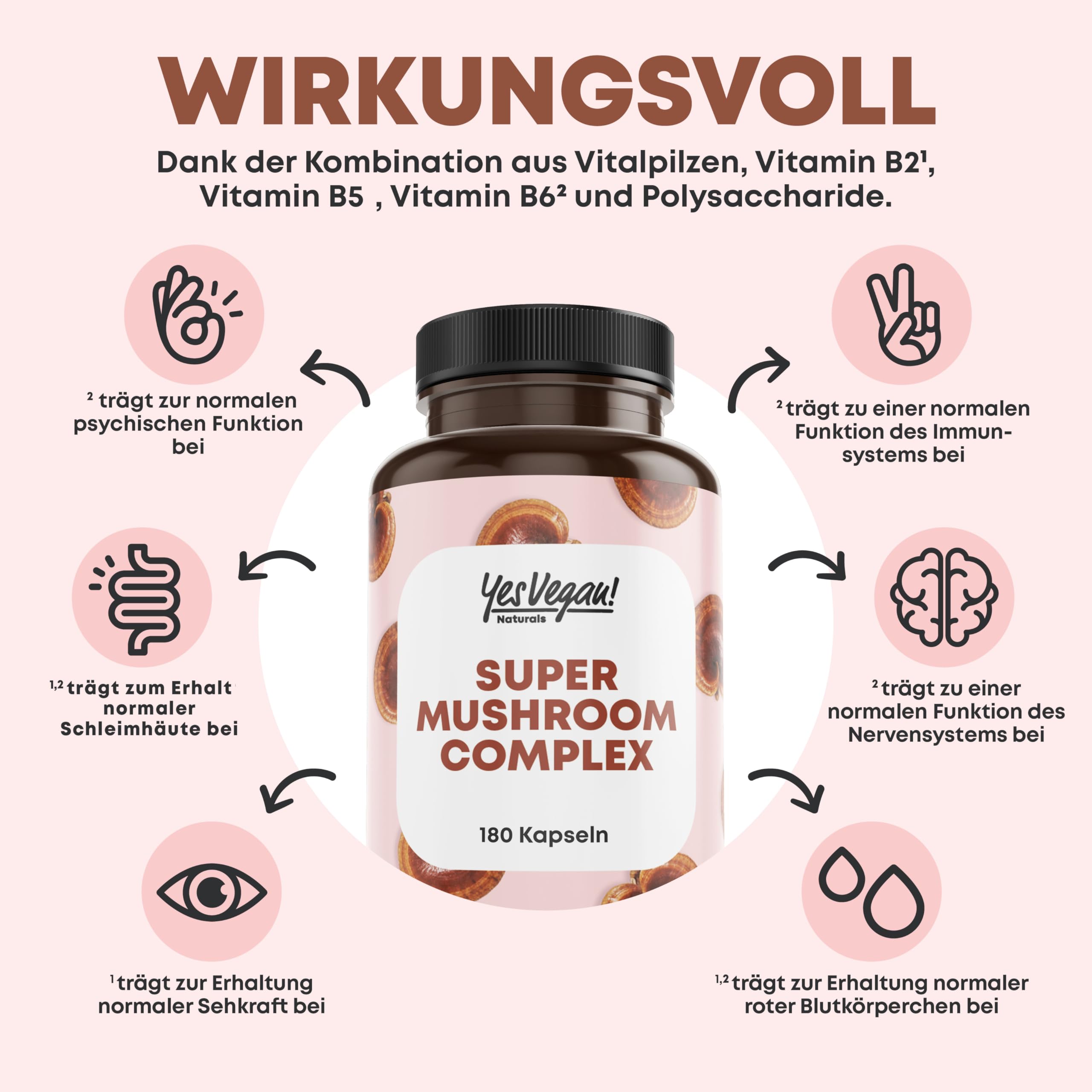 Vegan capsules for healthy living