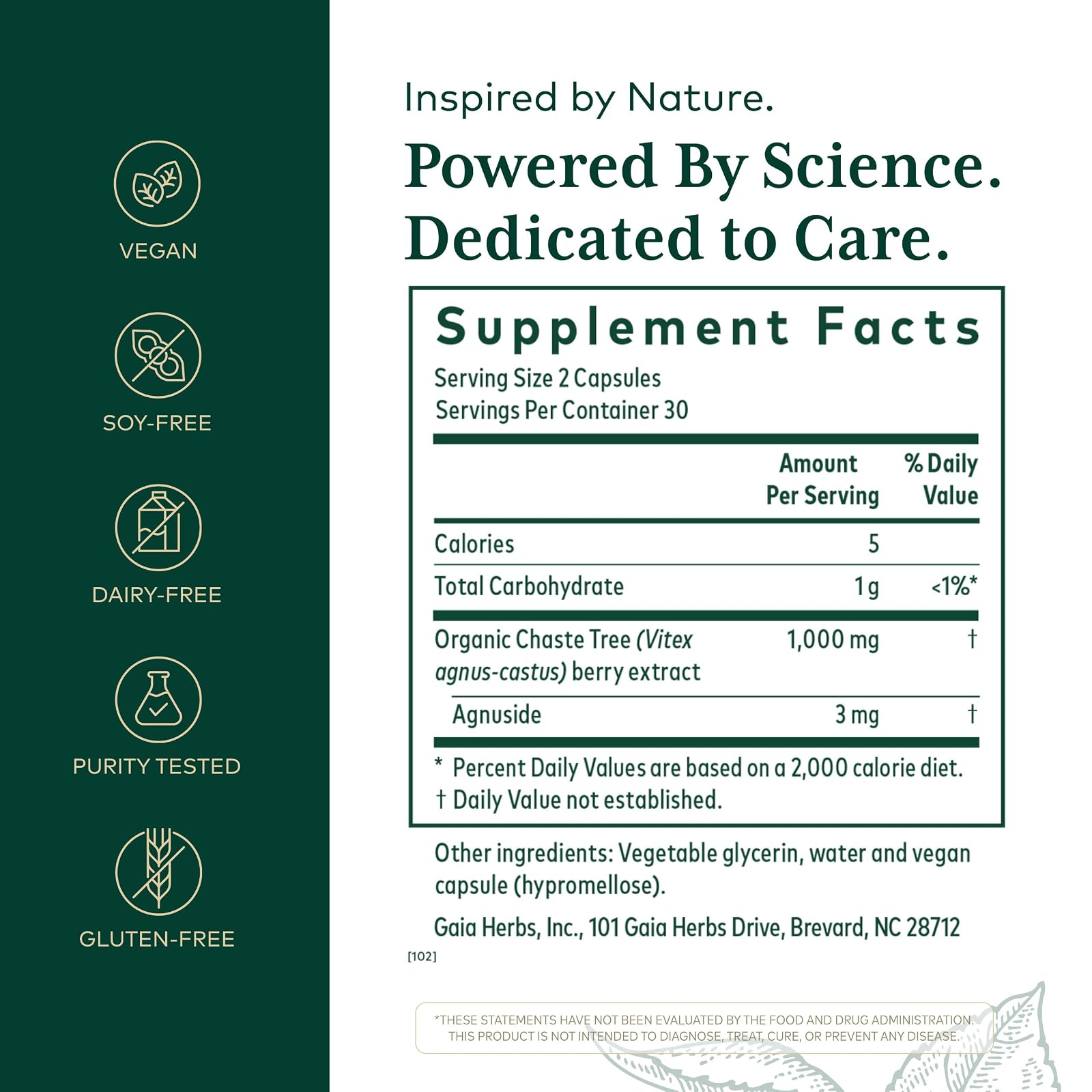 Vegan capsules for hormonal balance