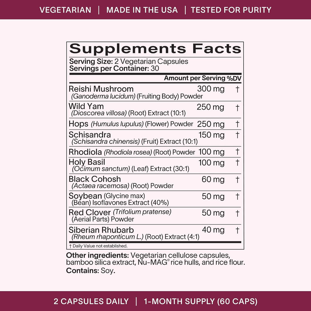 vegan capsules for hormonal balance