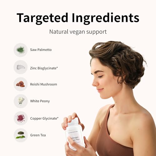 Vegan capsules for hormone balance