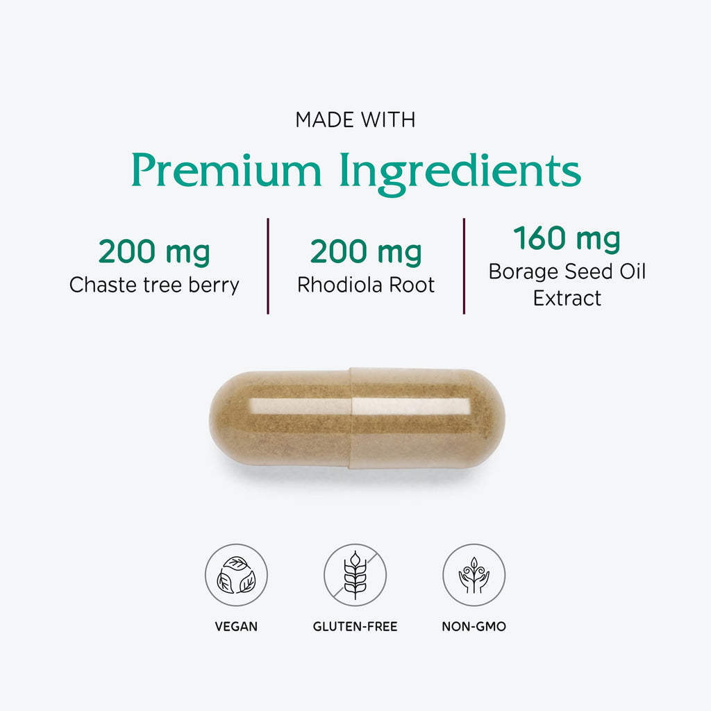 vegan capsules for hormone regulation