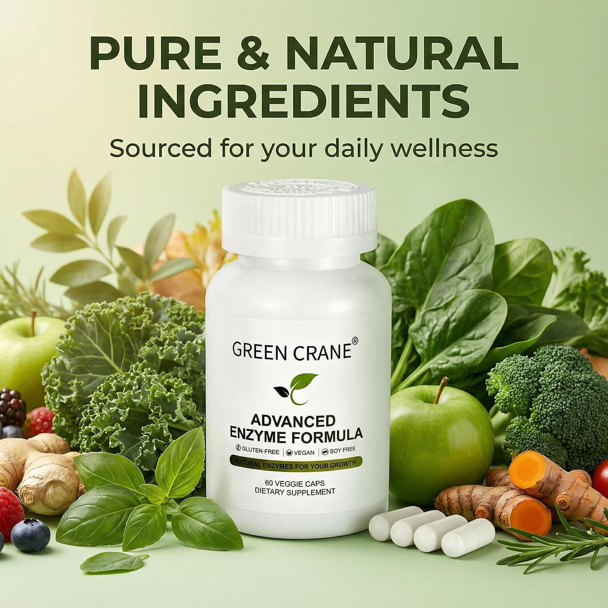 vegan capsules for improved digestion