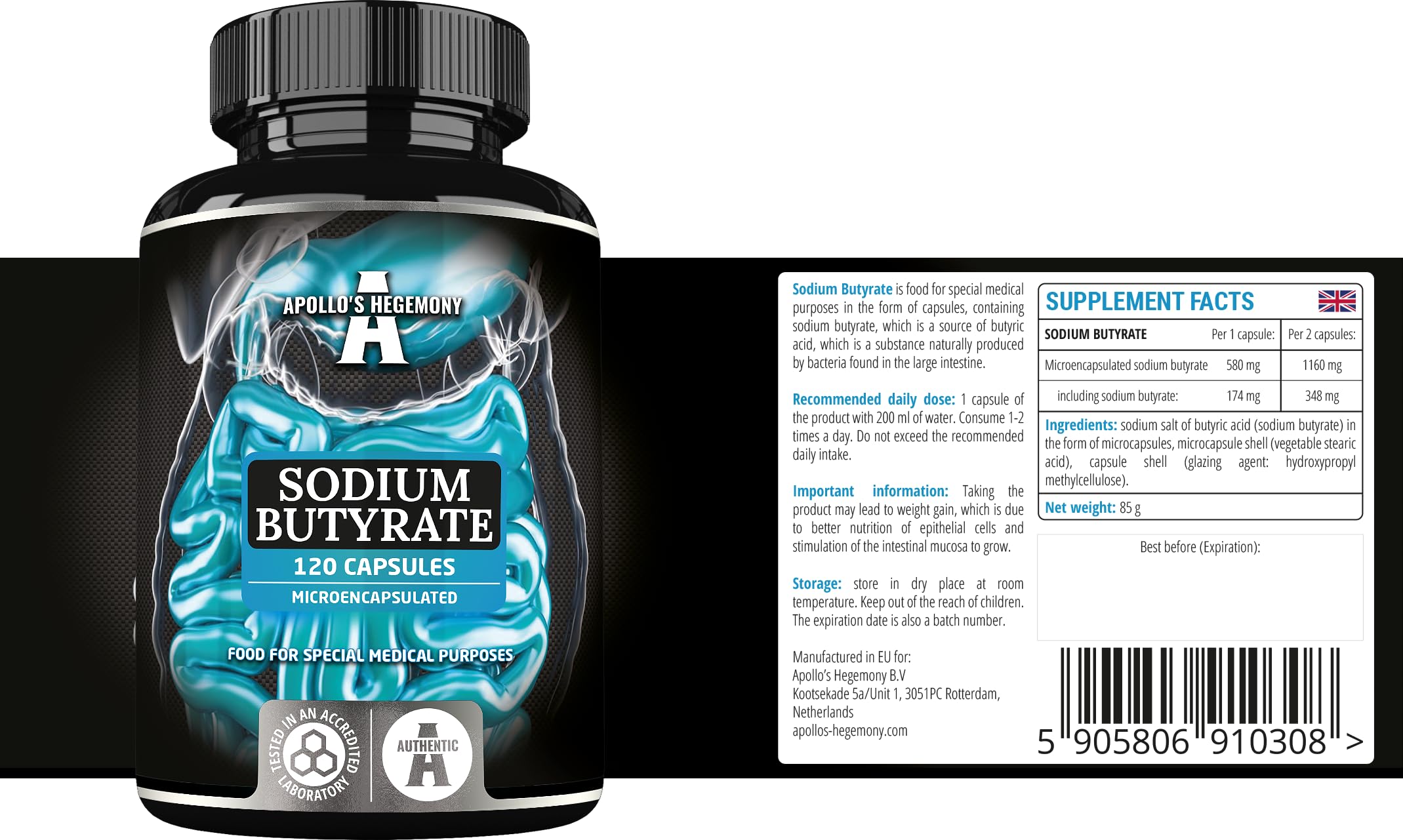 vegan capsules for intestinal support