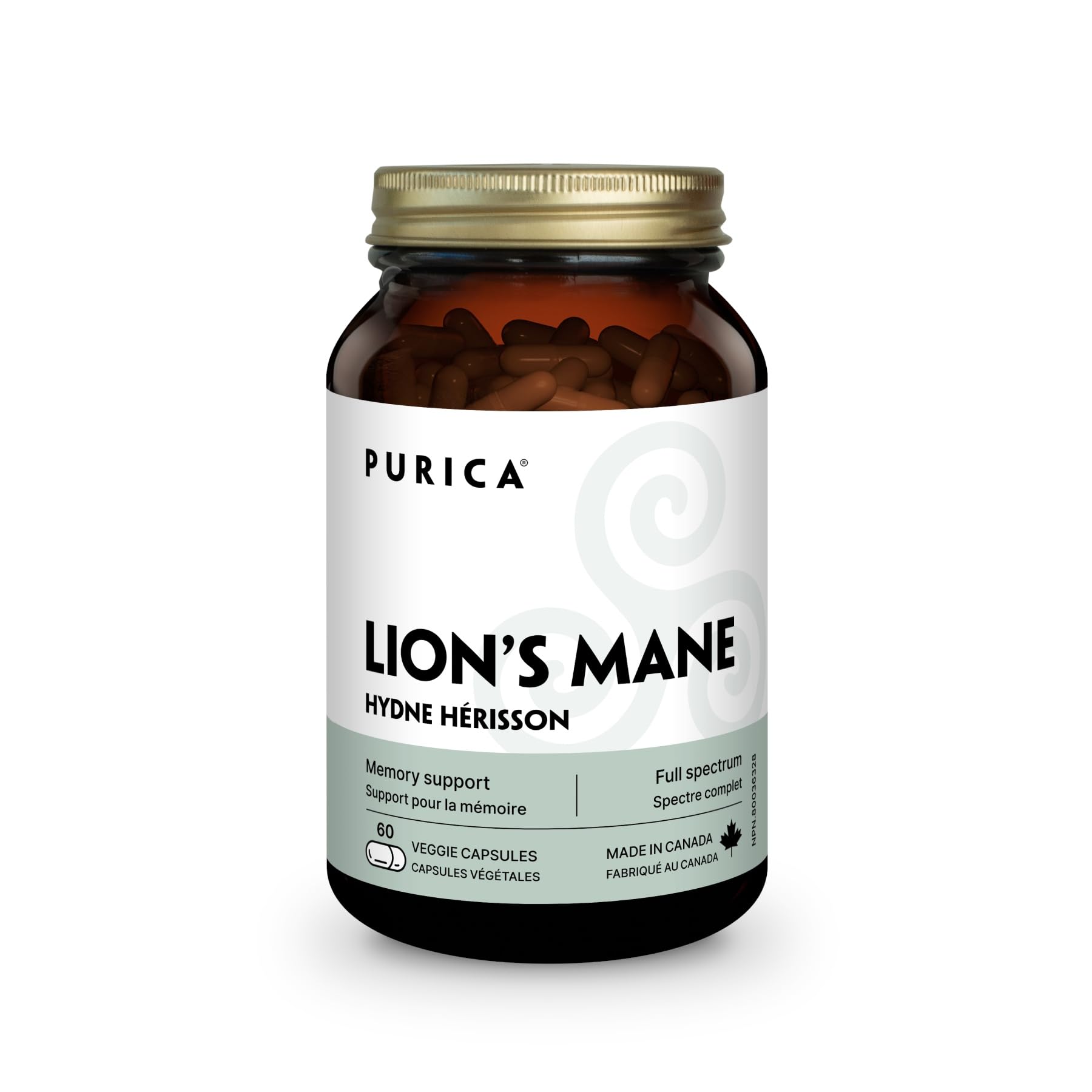 Vegan capsules for memory support