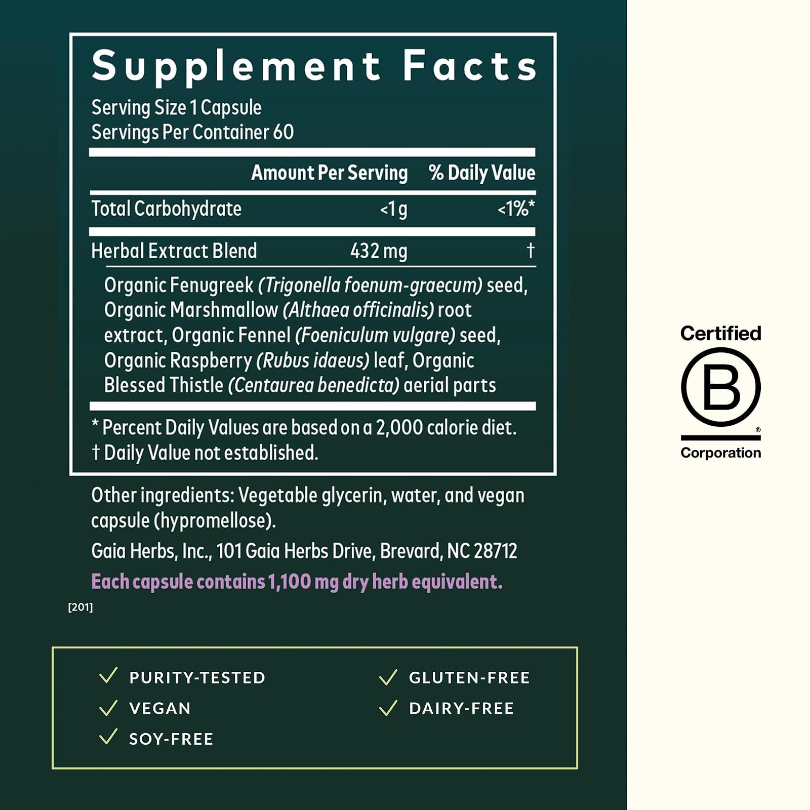 Vegan capsules for milk production