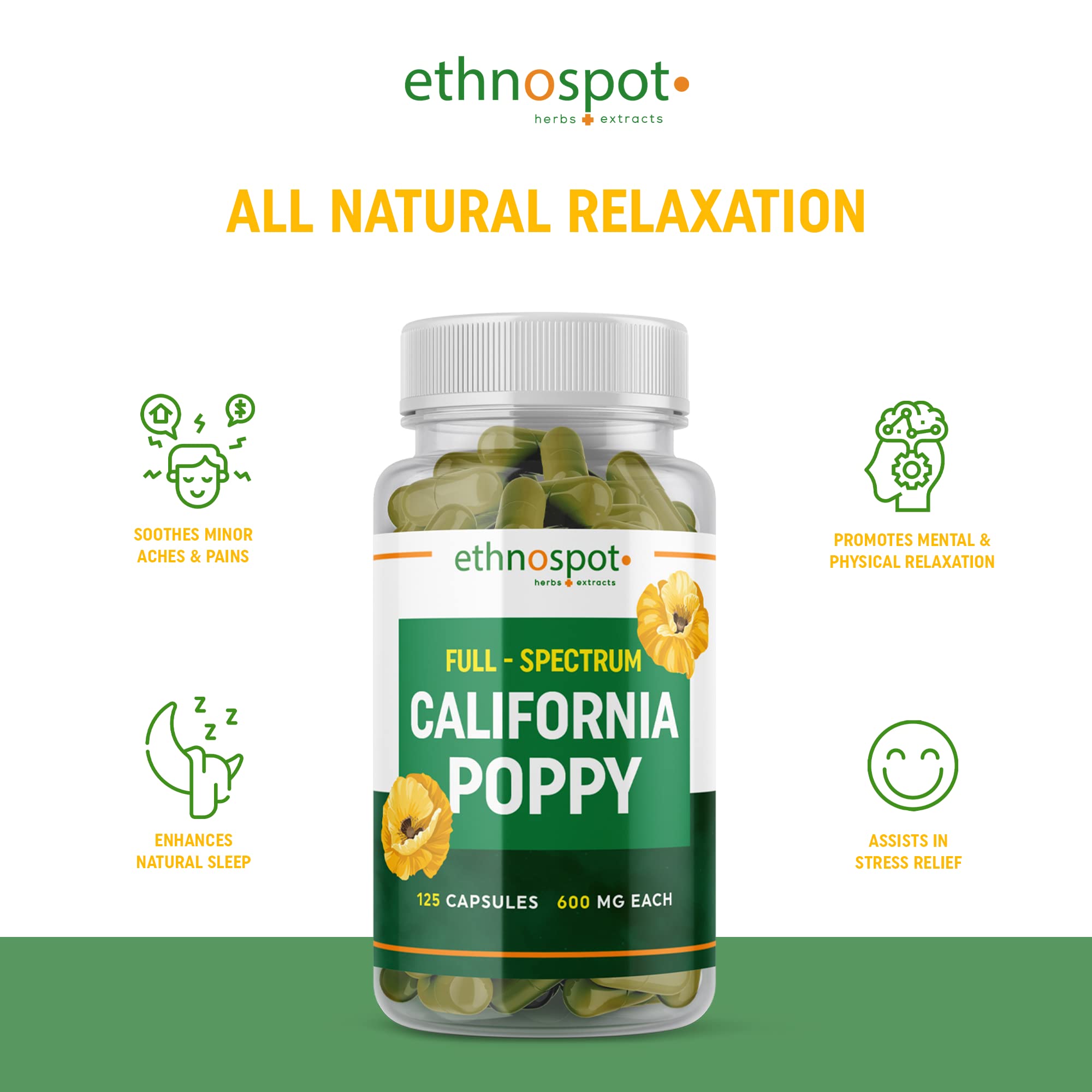 vegan capsules for mind calming