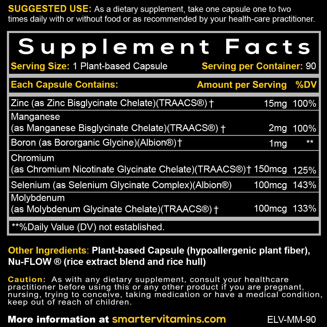 vegan capsules for mineral support