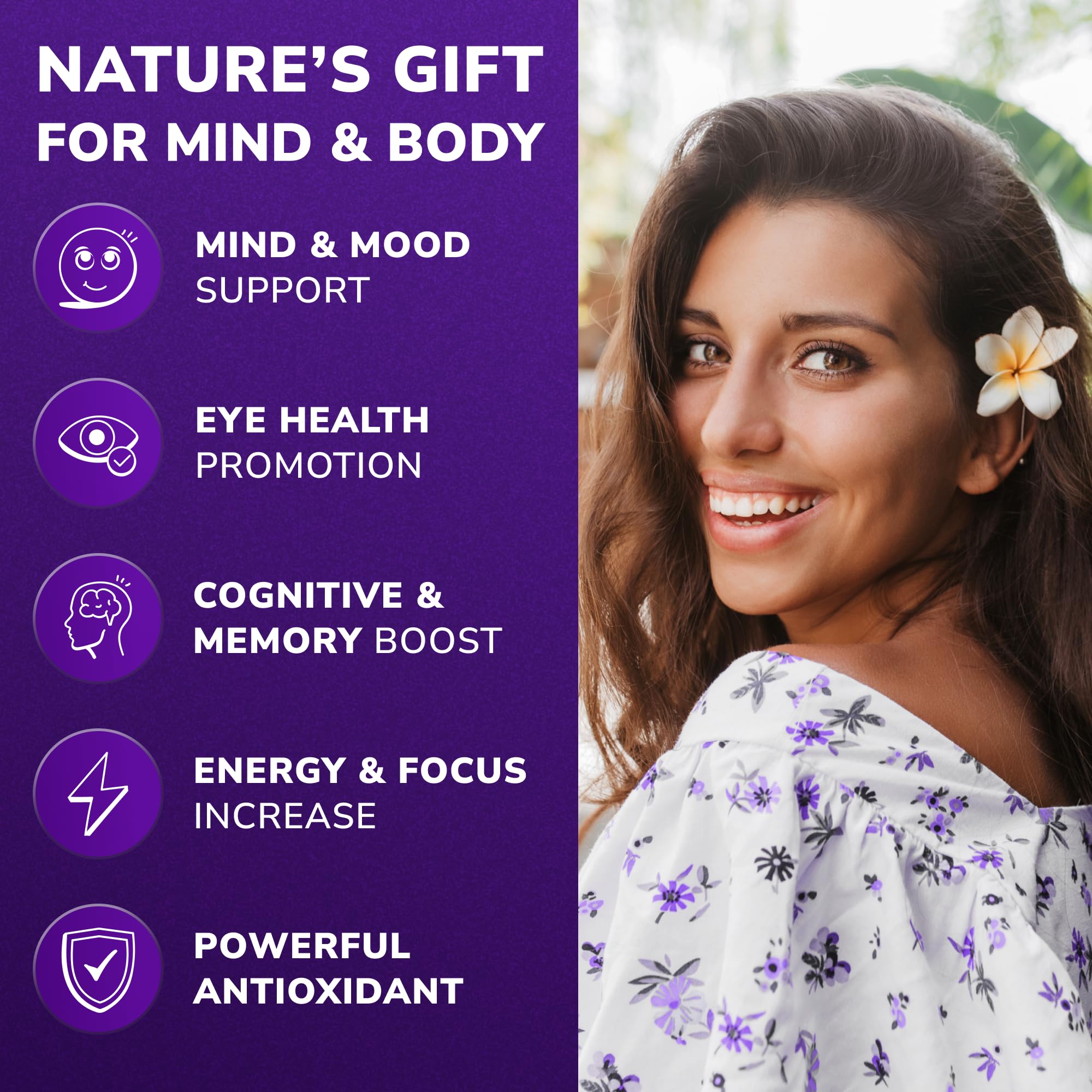 Vegan capsules for mood support
