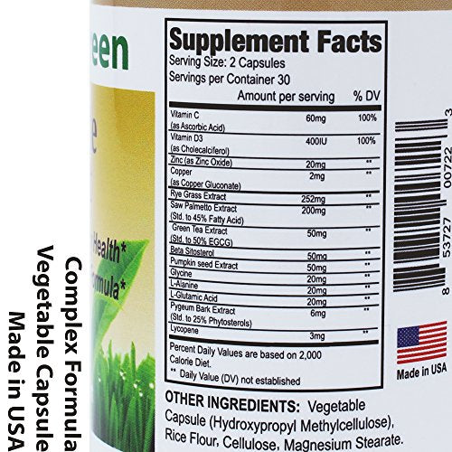 vegan capsules for prostate wellness
