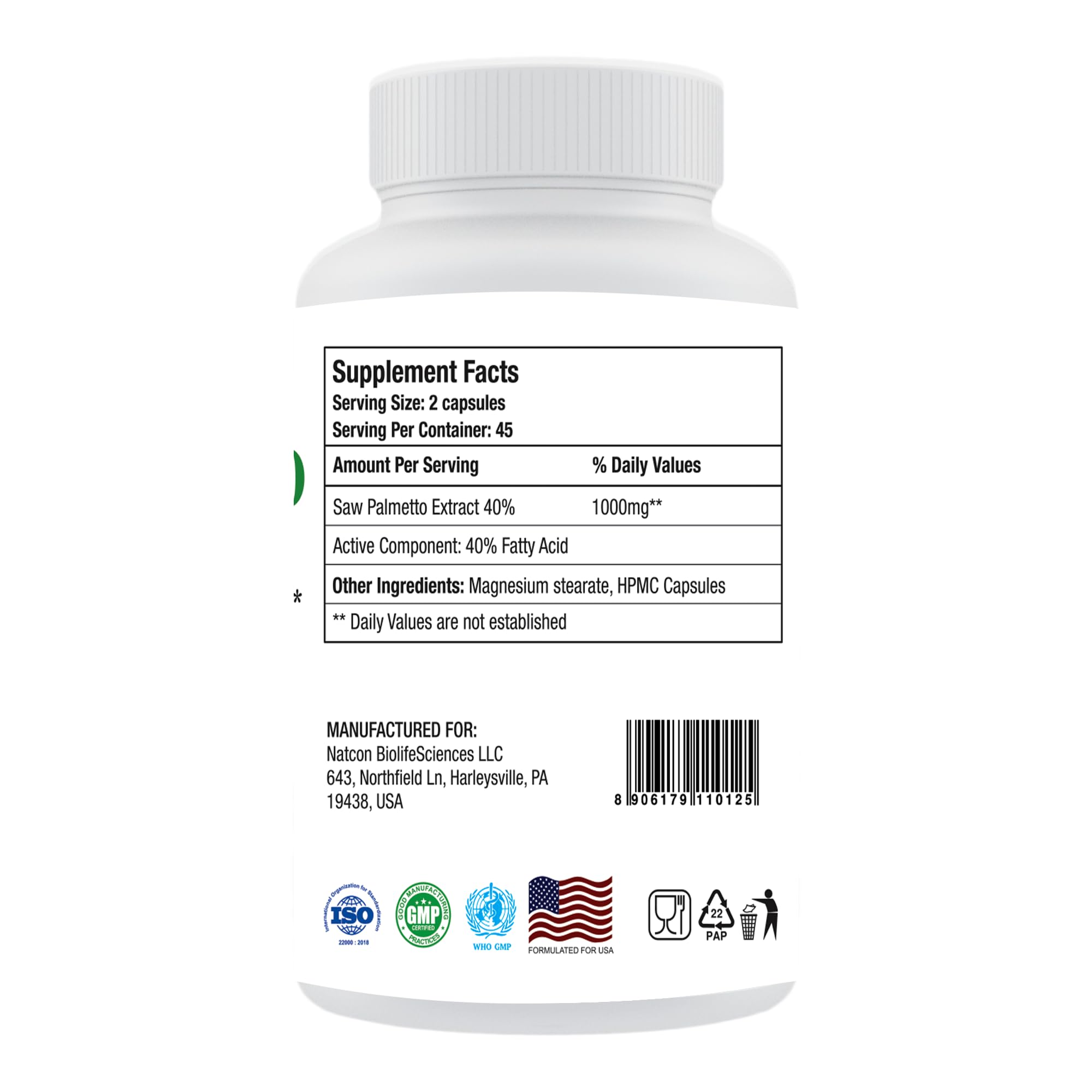 vegan capsules for prostate wellness