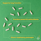 vegan capsules for respiratory health