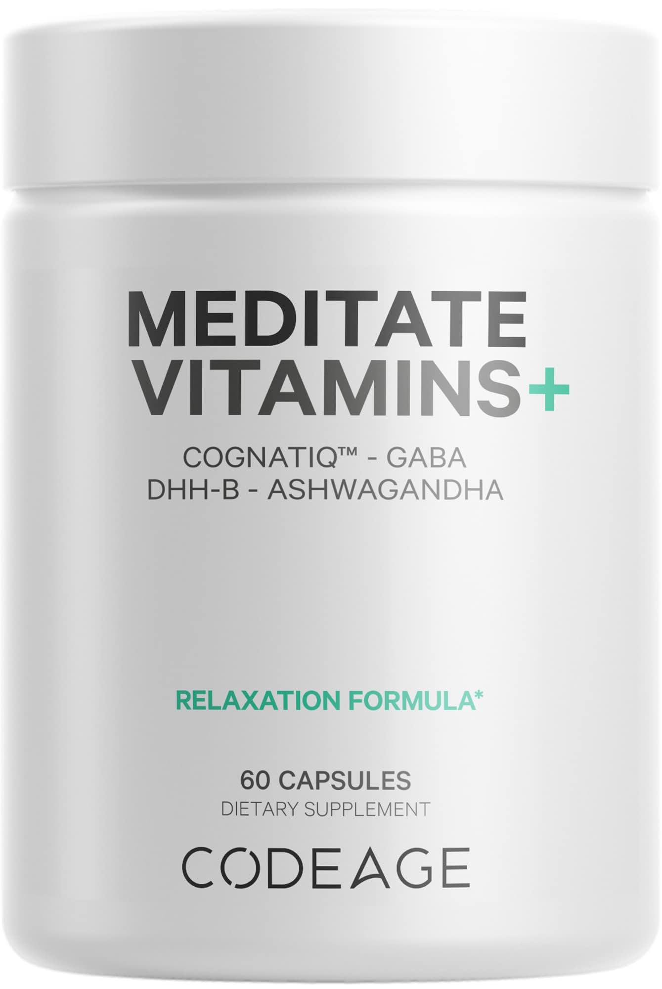 Vegan capsules for stress relief