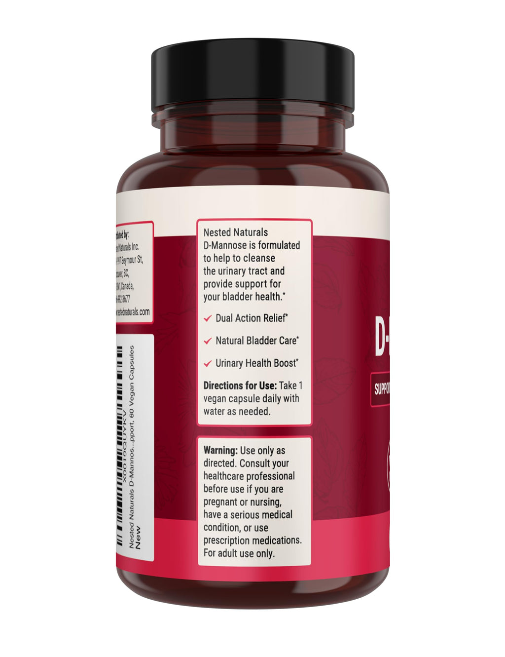 Vegan capsules for urinary balance