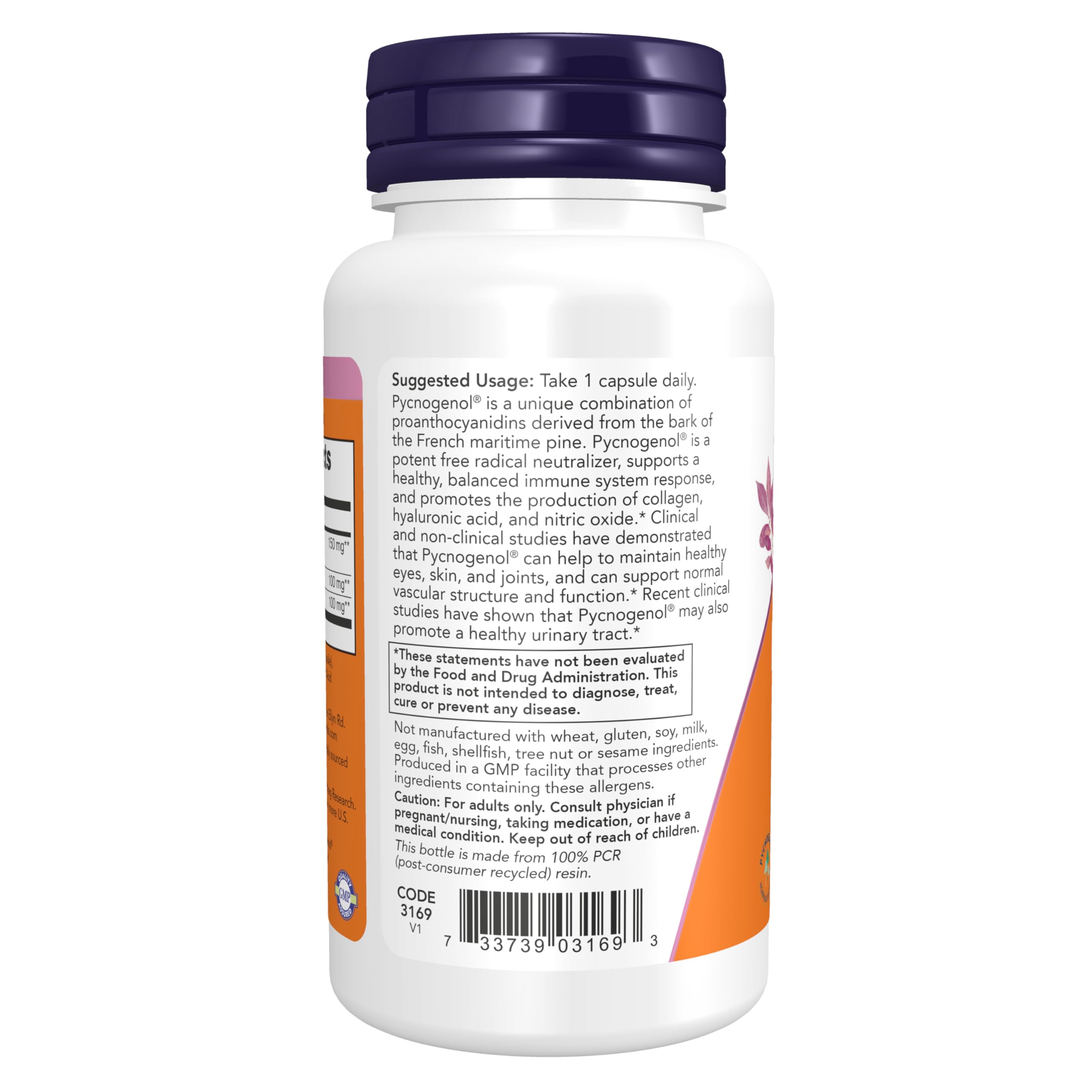 Vegan capsules for urinary tract wellness