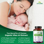 Vegan capsules for women's health support
