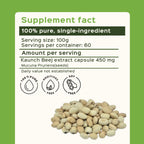 vegan capsules Mucuna Pruriens supplement