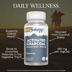 vegan capsules of activated charcoal