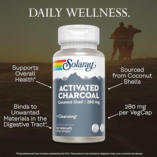vegan capsules of activated charcoal