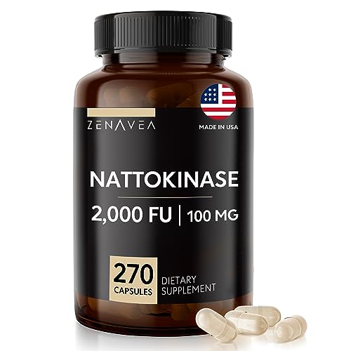 Vegan capsules of Nattokinase supplement