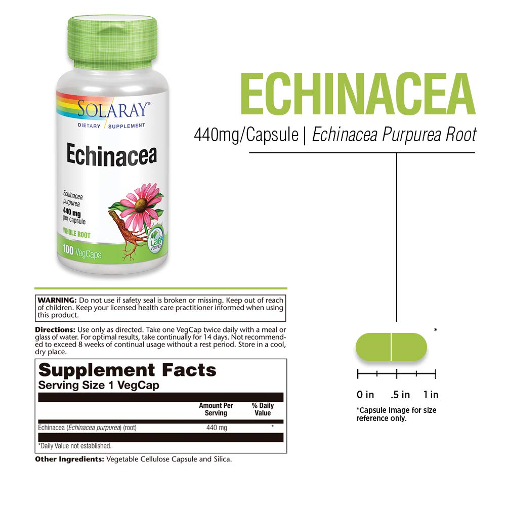 Vegan capsules with echinacea