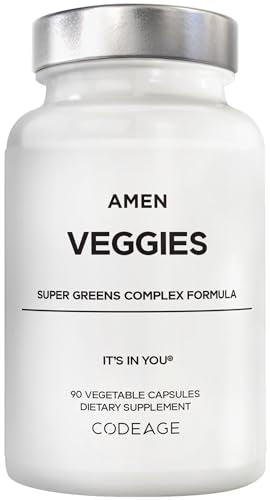 vegan capsules with leafy greens