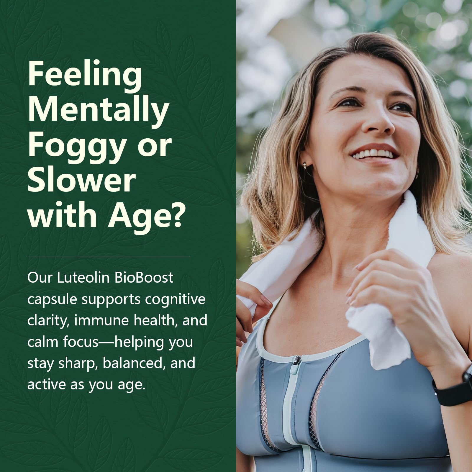 Vegan capsules with luteolin benefits