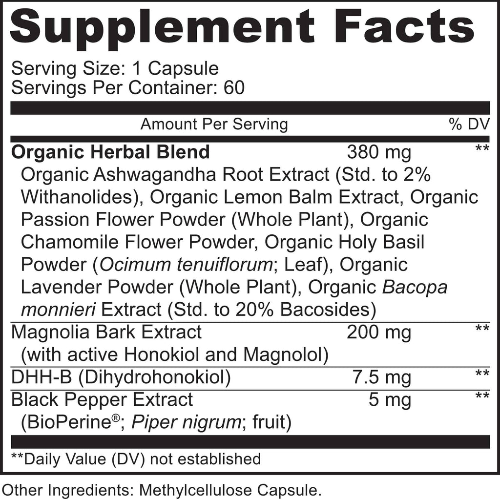 vegan capsules with magnolia bark extract