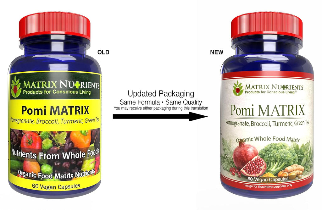 Vegan capsules with pomegranate extract