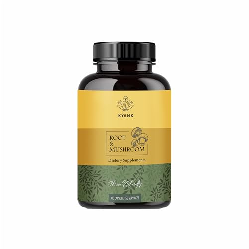 Vegan capsules with powerful mushrooms