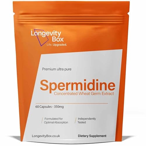 Vegan capsules with pure spermidine