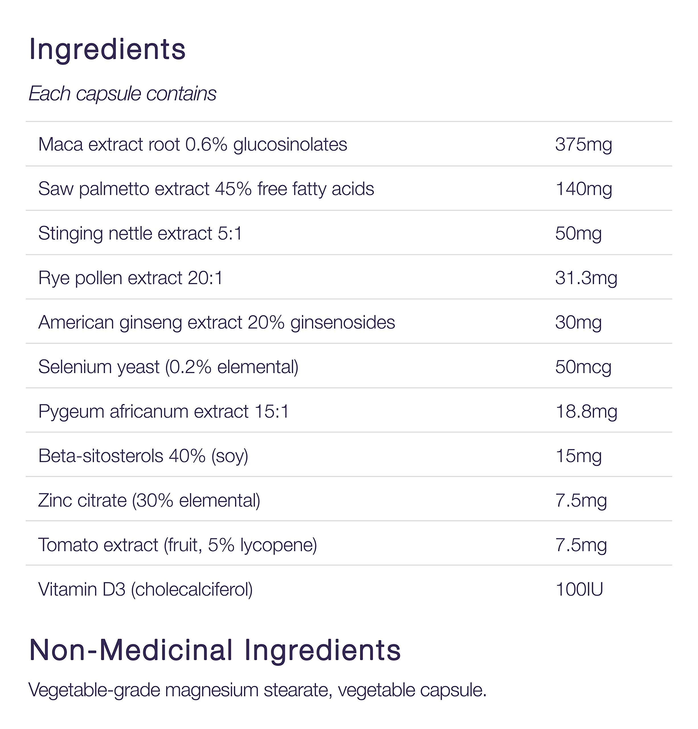 vegan capsules with saw palmetto