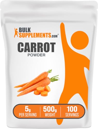 Vegan carrot powder baking ingredient
