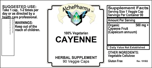 vegan cayenne capsules for wellness
