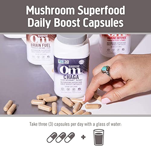 vegan chaga capsules for holistic health