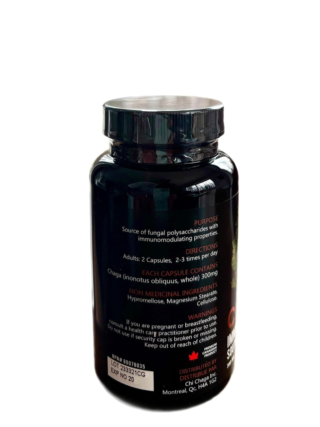 vegan chaga capsules for immunity
