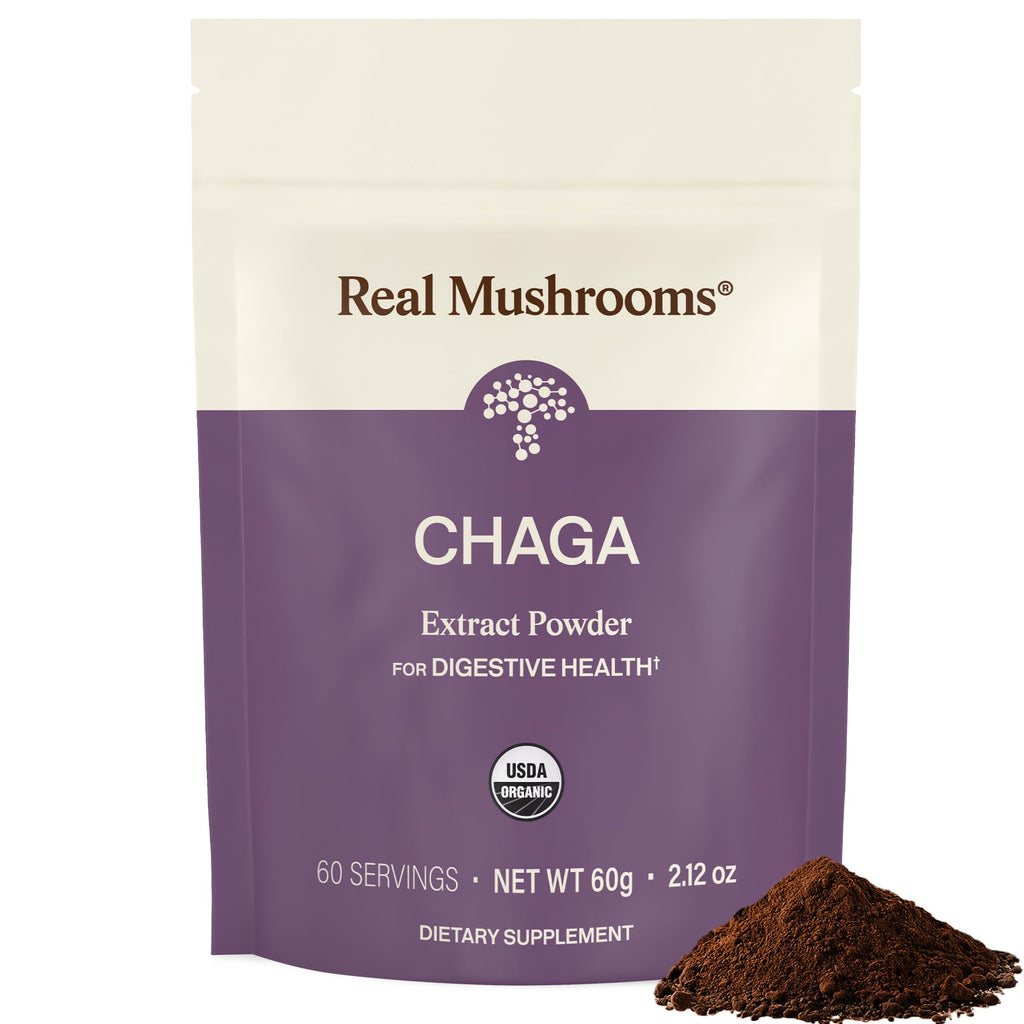 vegan chaga mushrooms for wellness