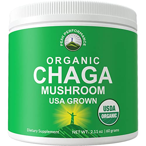 vegan chaga powder for energy