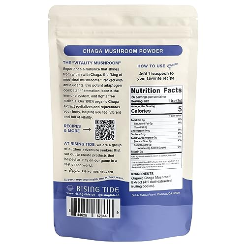 vegan chaga powder for health