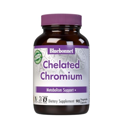 Vegan chelated chromium vegetable capsules
