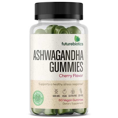 Vegan cherry ashwagandha gummies for mood support