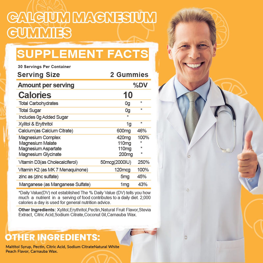 vegan chewable calcium gummies