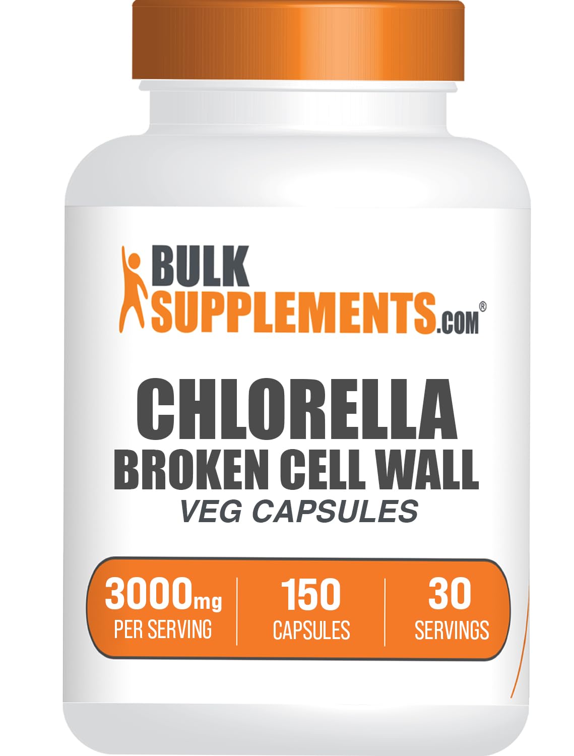 vegan chlorella capsules for energy