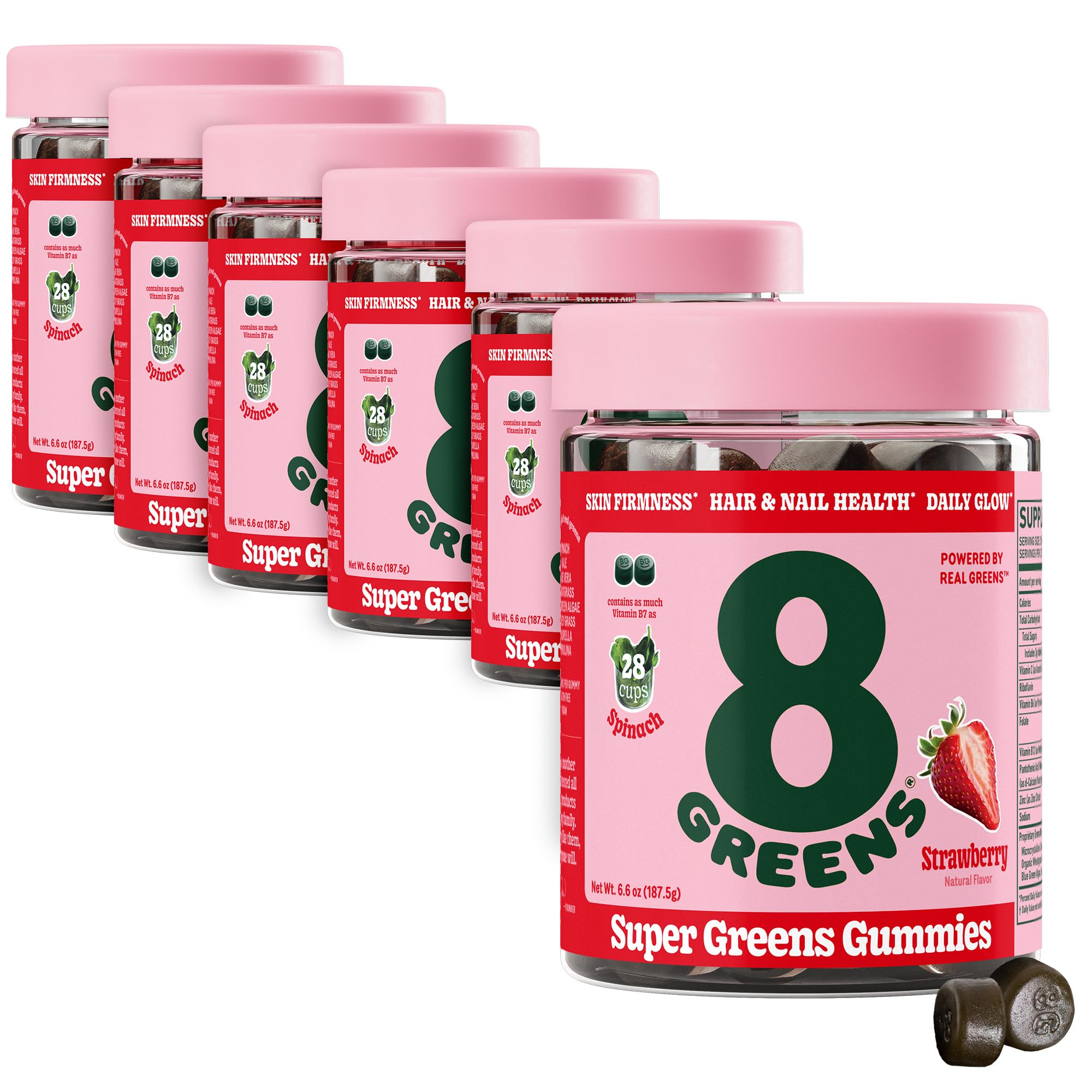 vegan chlorella skin gummies